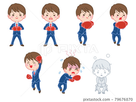 boxing, gents, male - Stock Illustration [79676870] - PIXTA