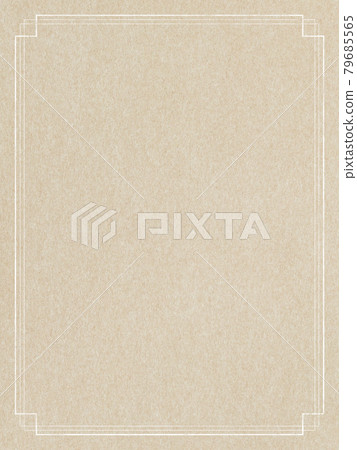 Simple paper frame background - Stock Illustration [79685565] - PIXTA