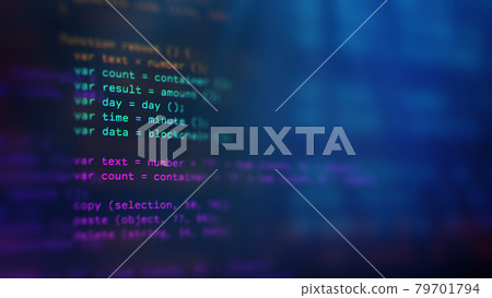 Abstract programming illustration. Cloud...-插圖素材 [79701794] - PIXTA圖庫