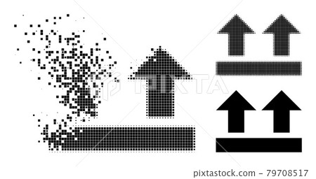 Burst and Halftone Dotted Bring Up Icon-插圖素材 [79708517] - PIXTA圖庫