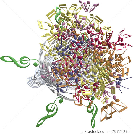 Musical Note, music, musical - Stock Illustration [79721233] - PIXTA
