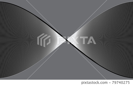 Abstract twisted structure. Modern geometry... - Stock Illustration ...