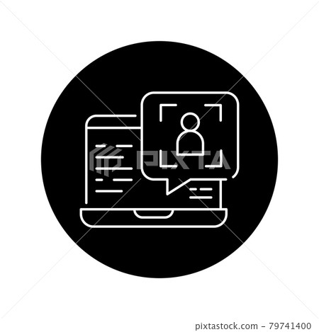 Customer request black glyph icon. Pictogram... - Stock Illustration ...