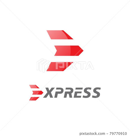 express logo Vector icon design illustration... - Stock Illustration ...