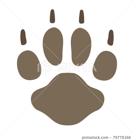 Footprints of the fox - Stock Illustration [79778166] - PIXTA
