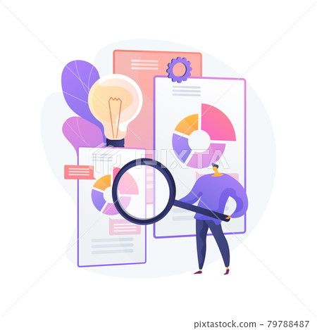 Competitive intelligence abstract concept... - Stock Illustration ...