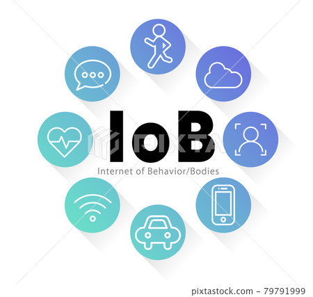 IoB_image - Stock Illustration [79791999] - PIXTA