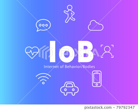 IoB_image - Stock Illustration [79792347] - PIXTA