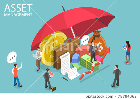 3D Isometric Flat Vector Conceptual... - Stock Illustration [79794362 ...
