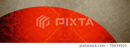 Red semicircle design background - Stock Illustration [79839501] - PIXTA