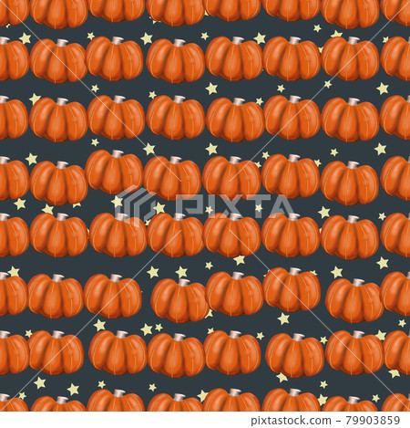 Thanksgiving Day seamless pattern. Fall theme. - Stock Illustration ...