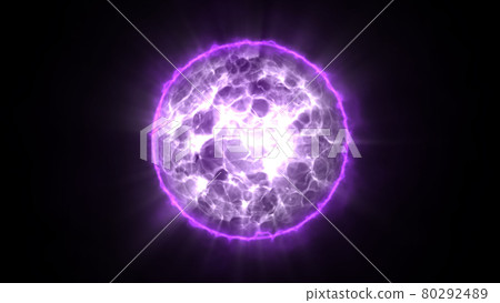 Purple Energy Ball