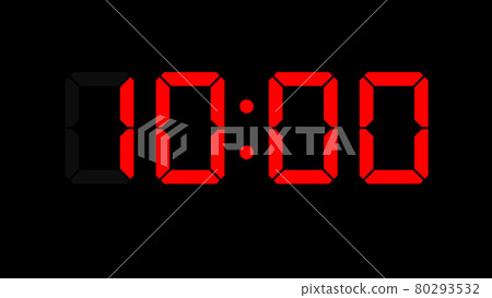 hour, hr, time - Stock Illustration [80293532] - PIXTA