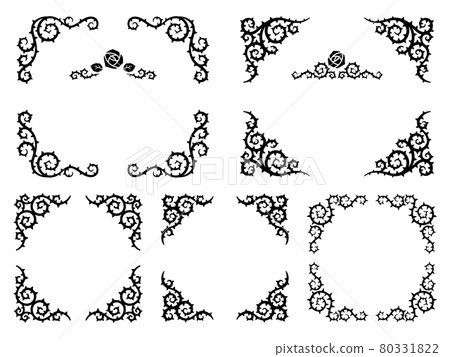 Thorn frameset - Stock Illustration [80331822] - PIXTA