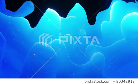 Liquid gradient blue color. Bright matte paint... - Stock Illustration ...