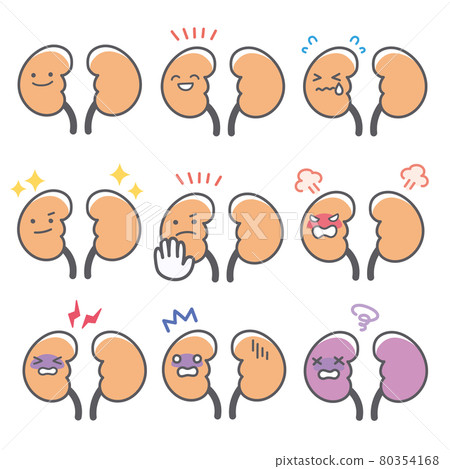 Facial expression set about emotions of human... - Stock Illustration ...