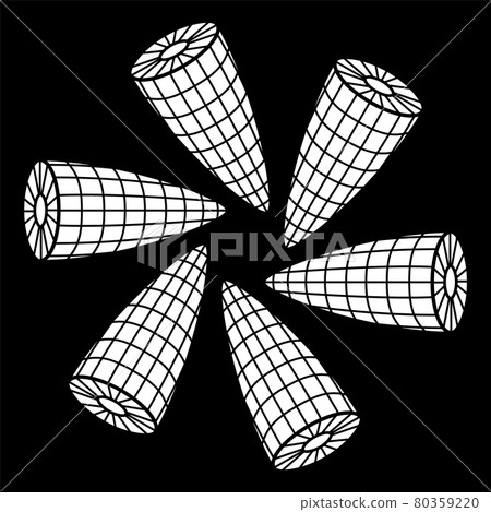 Family crest-style icon Young corn vegetables... - Stock Illustration ...