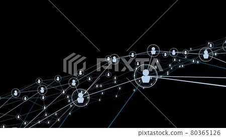 Visionary people network linking and connection - Stock Illustration ...