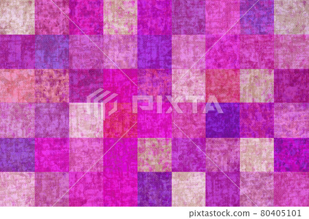 Purple grid cloth texture - Stock Illustration [80405101] - PIXTA