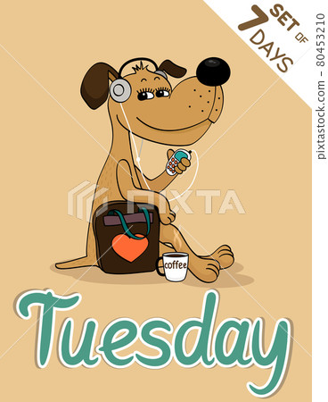 tuesday - Stock Illustration [80453210] - PIXTA