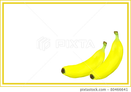 Banana frame illustration - Stock Illustration [80466641] - PIXTA
