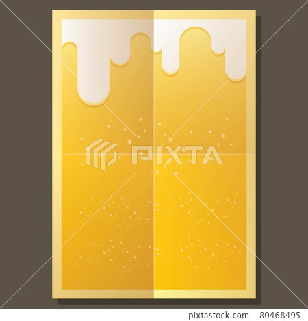 vector beer a4 poster background with white... - Stock Illustration ...
