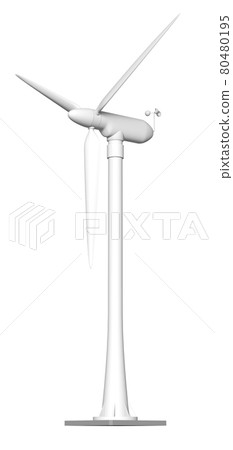 Wind power prime mover - Stock Illustration [80480195] - PIXTA