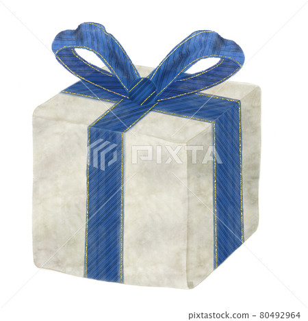 Present Blue - Stock Illustration [80492964] - PIXTA