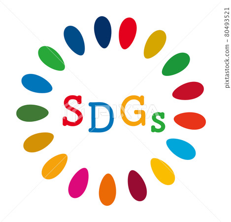 SDGs image frame and text - Stock Illustration [80493521] - PIXTA