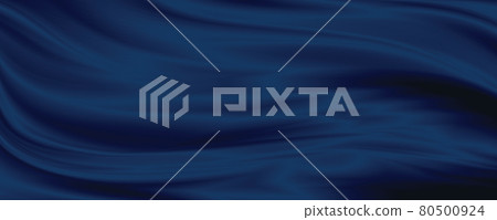 Blue fabric texture background 3D illustration - Stock Illustration ...