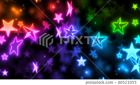 Rainbow-colored 3D star Rainbow - Stock Illustration [80521055] - PIXTA