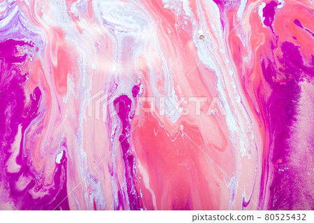 Abstract pattern of liquid mixed oil paints. - Stock Illustration ...