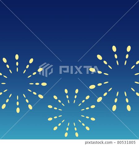 Fireworks background square - Stock Illustration [80531805] - PIXTA