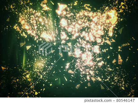 Illustration of scattered light particles - Stock Illustration ...