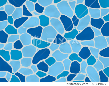 Crash tile background material blue - Stock Illustration [80549827] - PIXTA