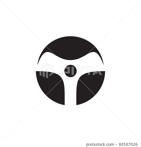 Driving course logo design template - Stock Illustration [80587026] - PIXTA