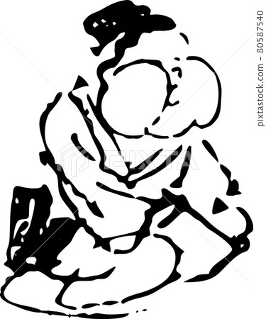 Seppuku woman - Stock Illustration [80587540] - PIXTA