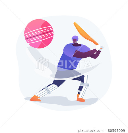 Cricket abstract concept vector illustration. - Stock Illustration ...