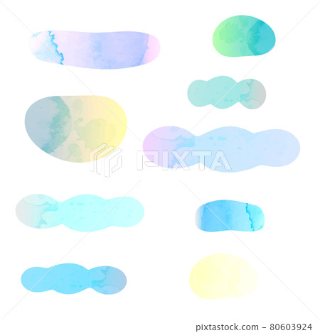 Cloud gradient vector illustration - Stock Illustration [80603924] - PIXTA