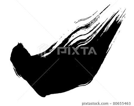 Brush character ink faint icon - Stock Illustration [80655463] - PIXTA