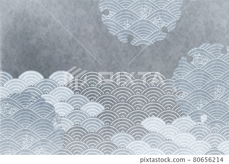 Mourning Japanese pattern Japanese pattern... - Stock Illustration ...