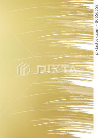 Brush character gold faint background - Stock Illustration [80656558 ...