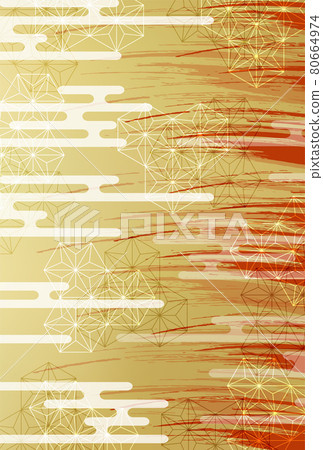 Autumn leaves, faint background - Stock Illustration [80664974] - PIXTA
