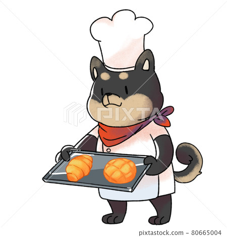 dog, dogs, bread - Stock Illustration [80665004] - PIXTA