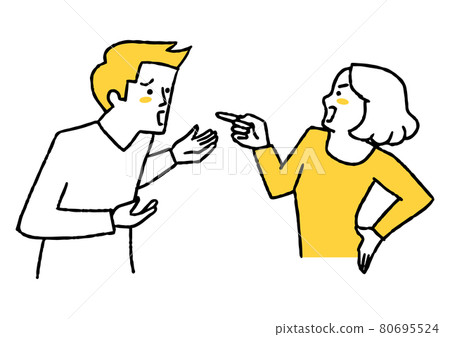 Two People Disagreeing