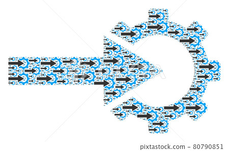 Cog Integration Recursion Composition of Itself... - Stock Illustration ...
