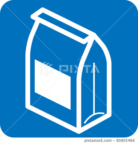 Flour pictogram - Stock Illustration [80805468] - PIXTA