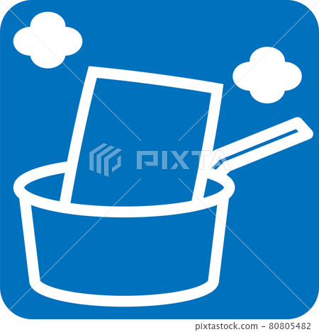 Pictogram of retort food - Stock Illustration [80805482] - PIXTA