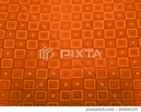 Modern square hologram / orange background... - Stock Illustration ...