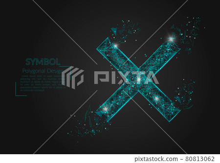 Abstract isolated blue image of a multiply... - Stock Illustration ...